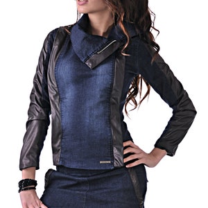 Diablo Denim Set/ Denim Jacket and Jeans Set/ Two Piece Denim Outfit ...