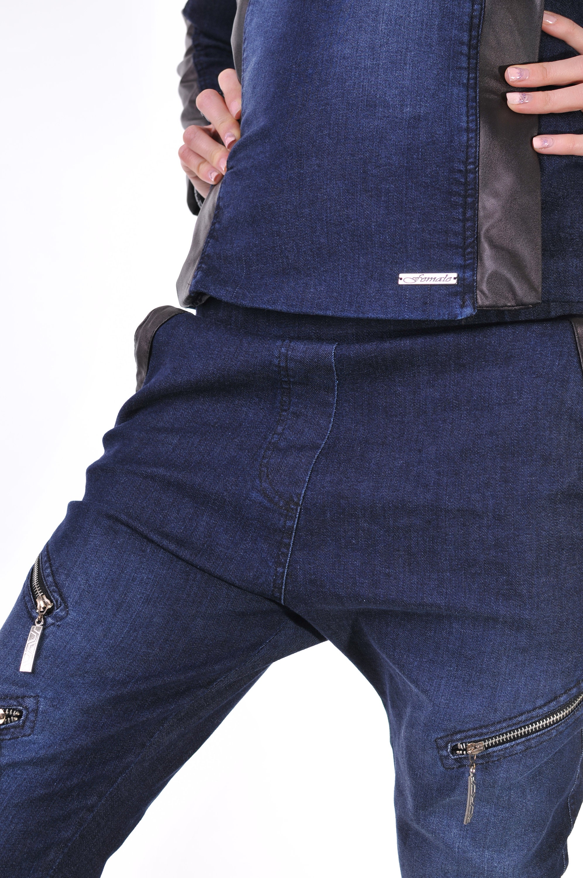 Diablo Denim Set/ Denim Jacket and Jeans Set/ Two Piece Denim Outfit ...