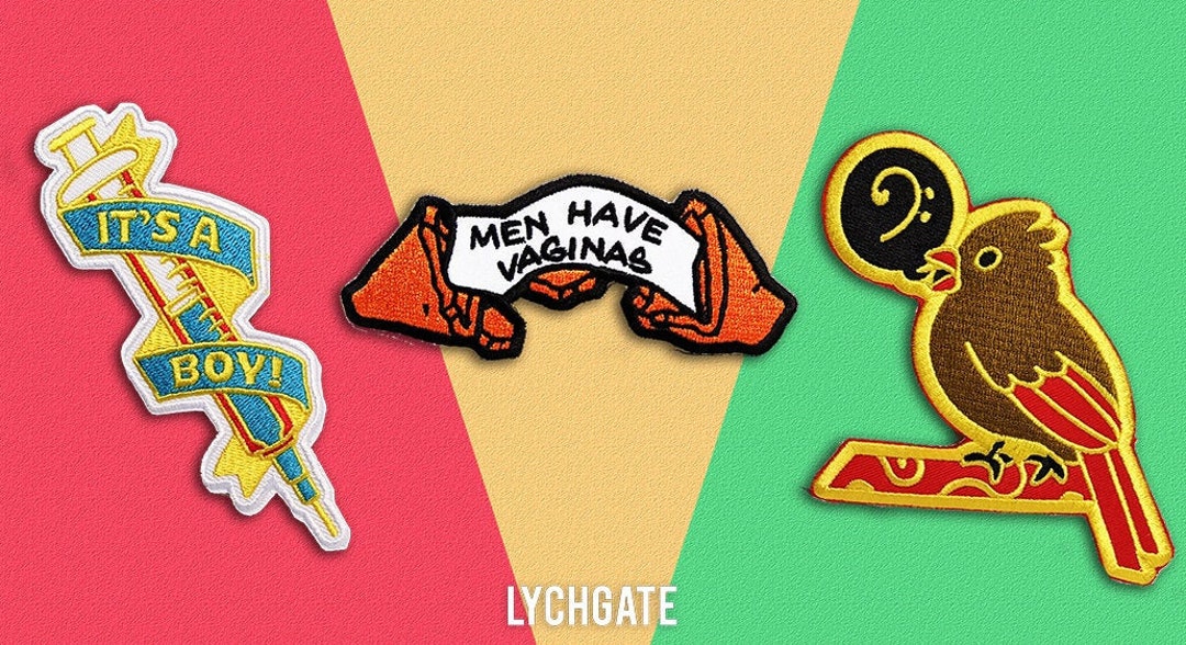 Trans Pride - Male/masc Embroidered Patch - Etsy