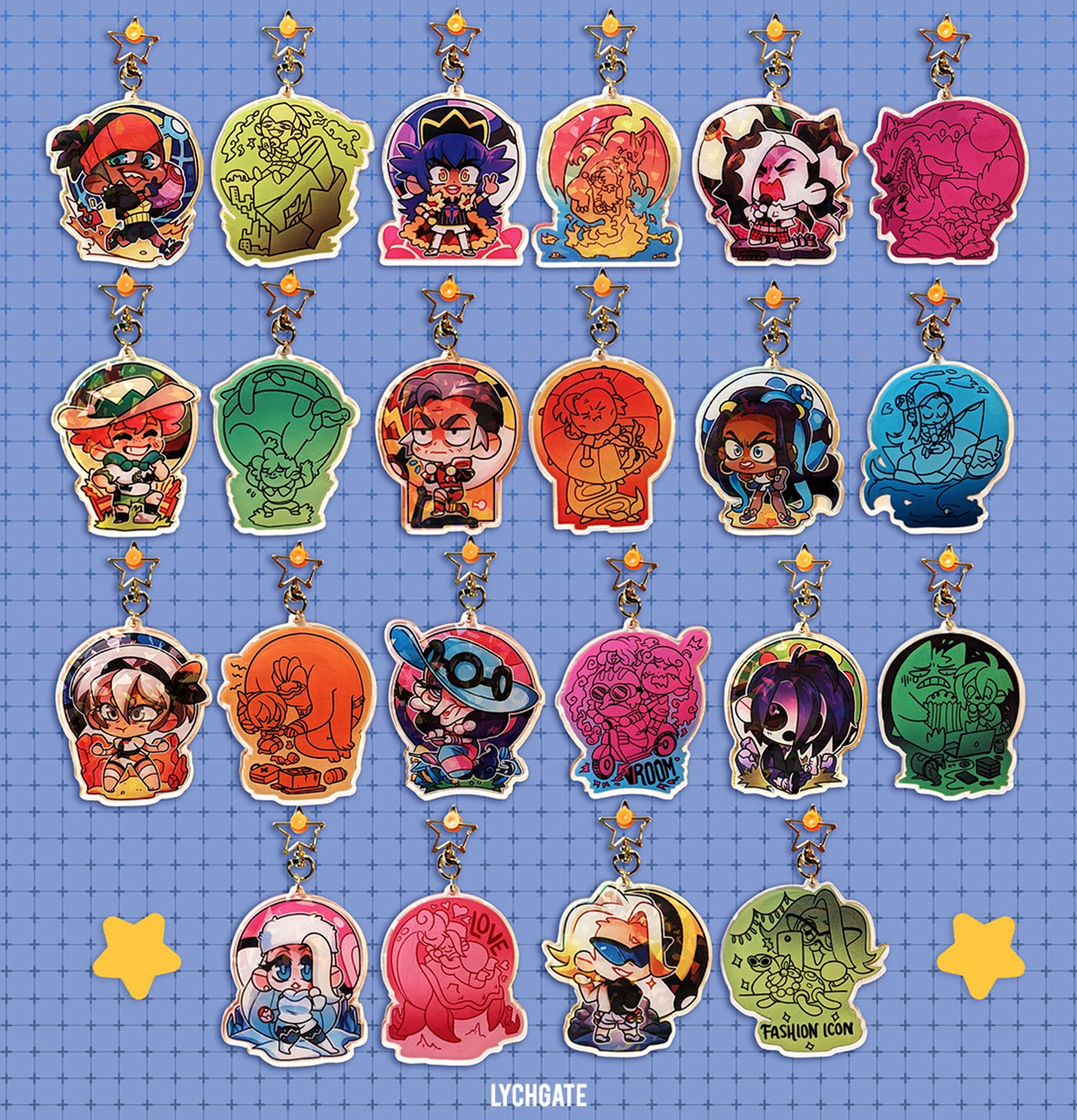 POKEMON SWSH CHARMS | Etsy