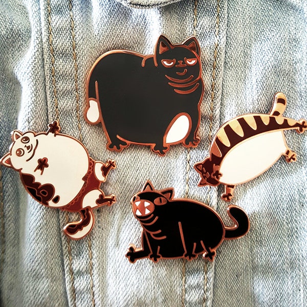Big Cat Pin - Etsy