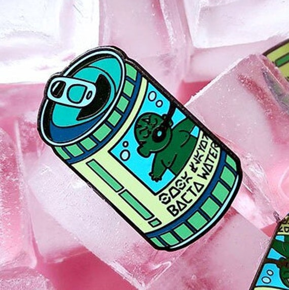 Boba Bacta Water Enamel Pin - Etsy