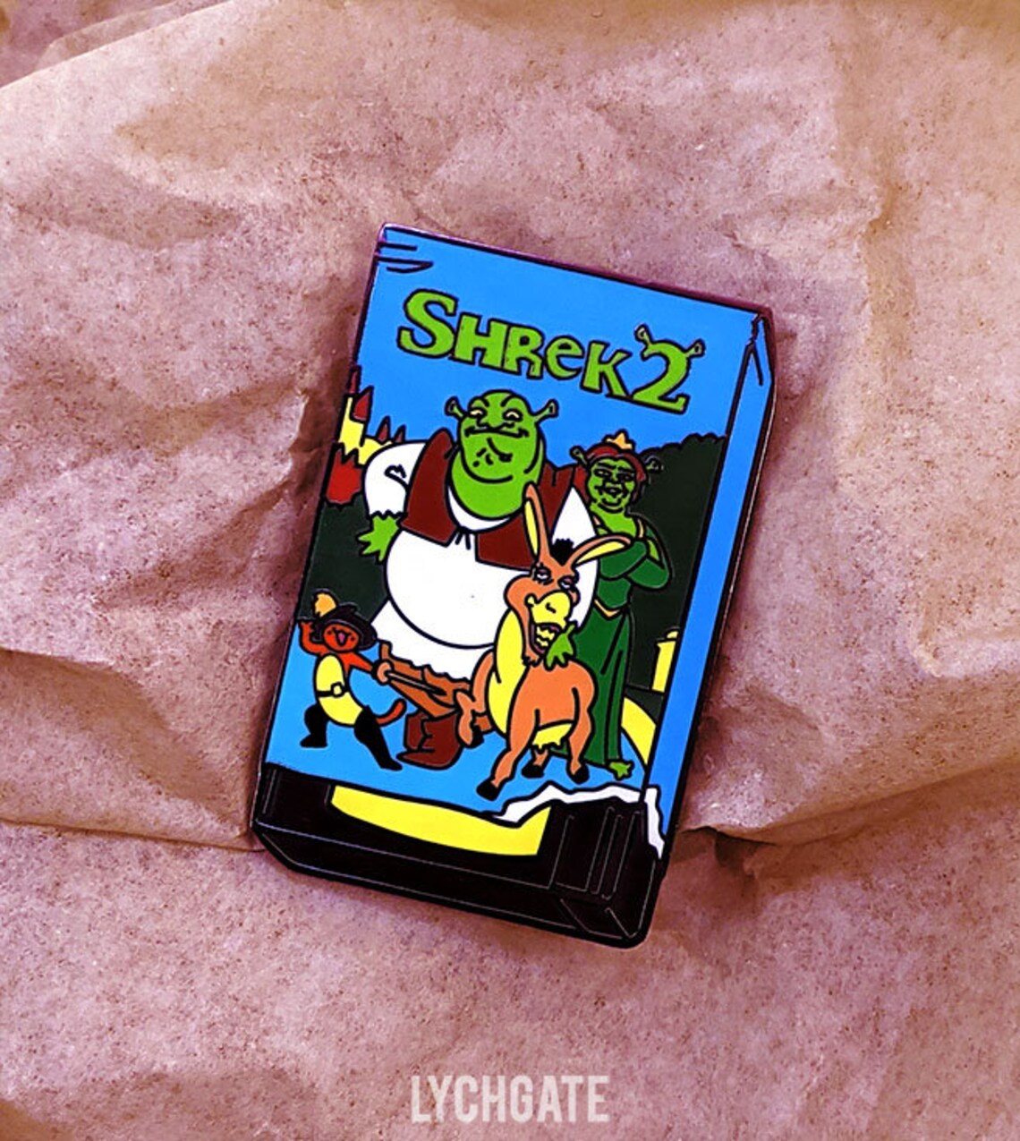 SHREK2VHS Enamel Pin | Etsy