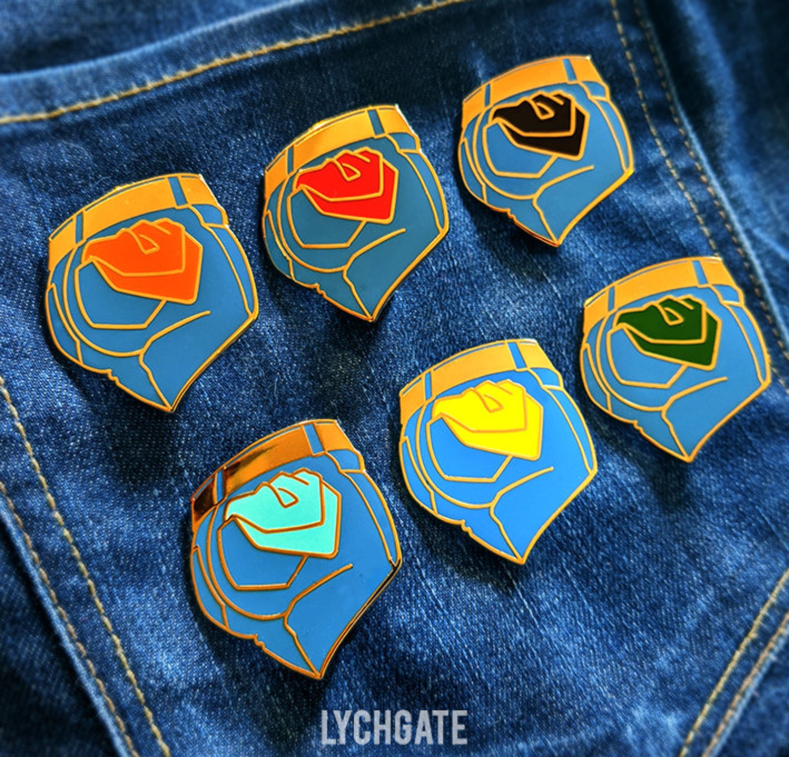 Pride Pins Flagging Enamel Pins - Etsy
