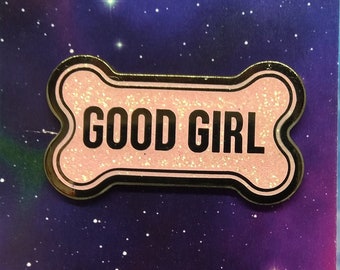 Good Girl Enamel Pin - Etsy