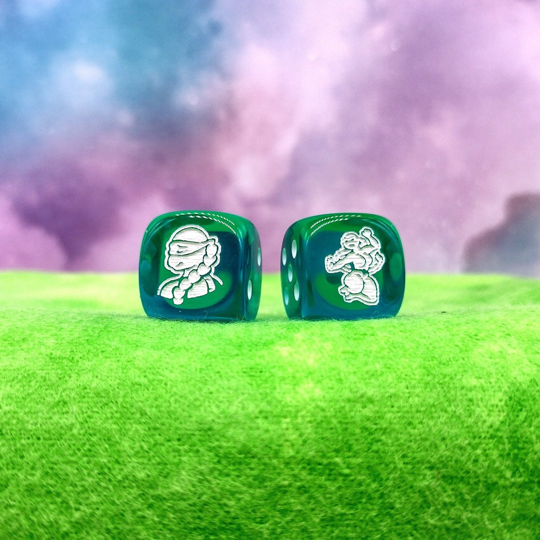 MYSTIC TURTLE Pair O'D6 - Etsy