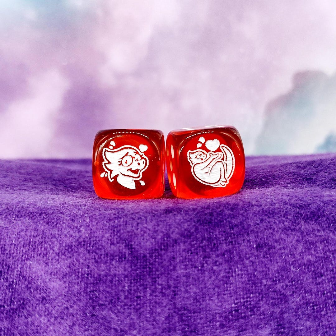 GEEKY LIZARD - Pair O'D6: A Pair of Dice for Board and Roleplaying ...
