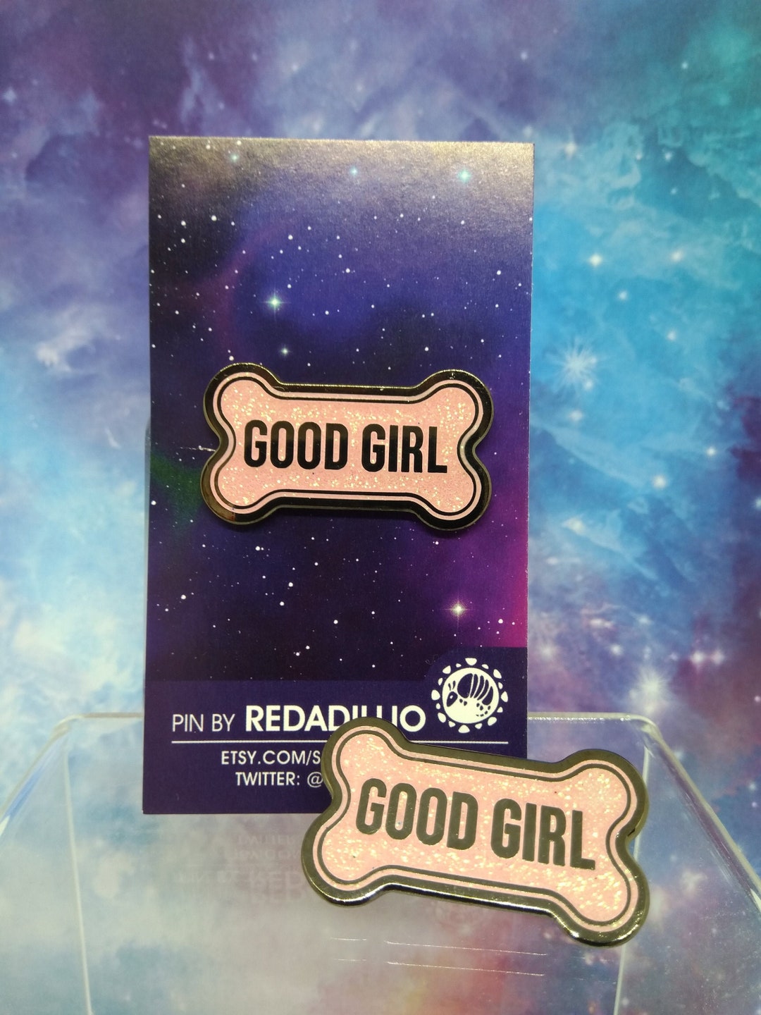 GOOD GIRL - Enamel Pin - Etsy