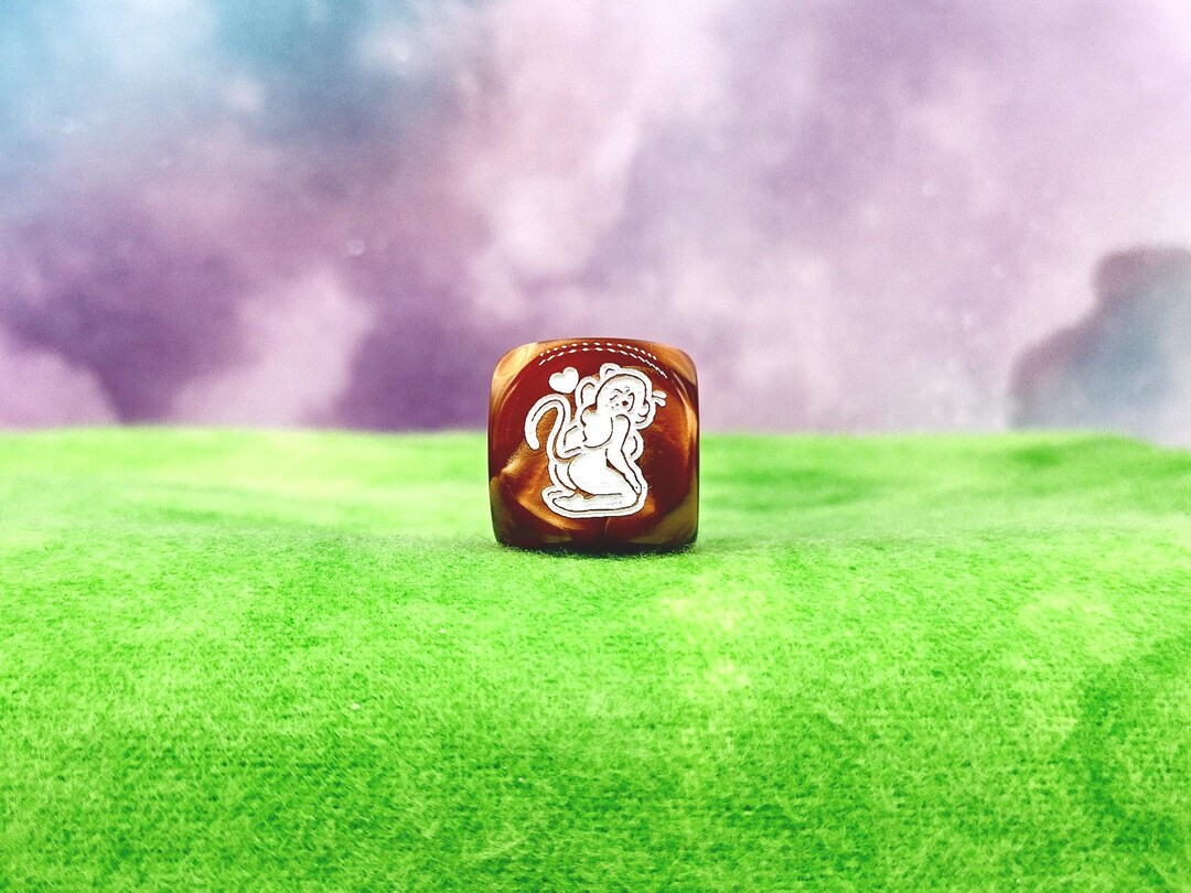 BECKA the Nerdy Mouse Pinupd6: Single Die for Board and Roleplaying ...