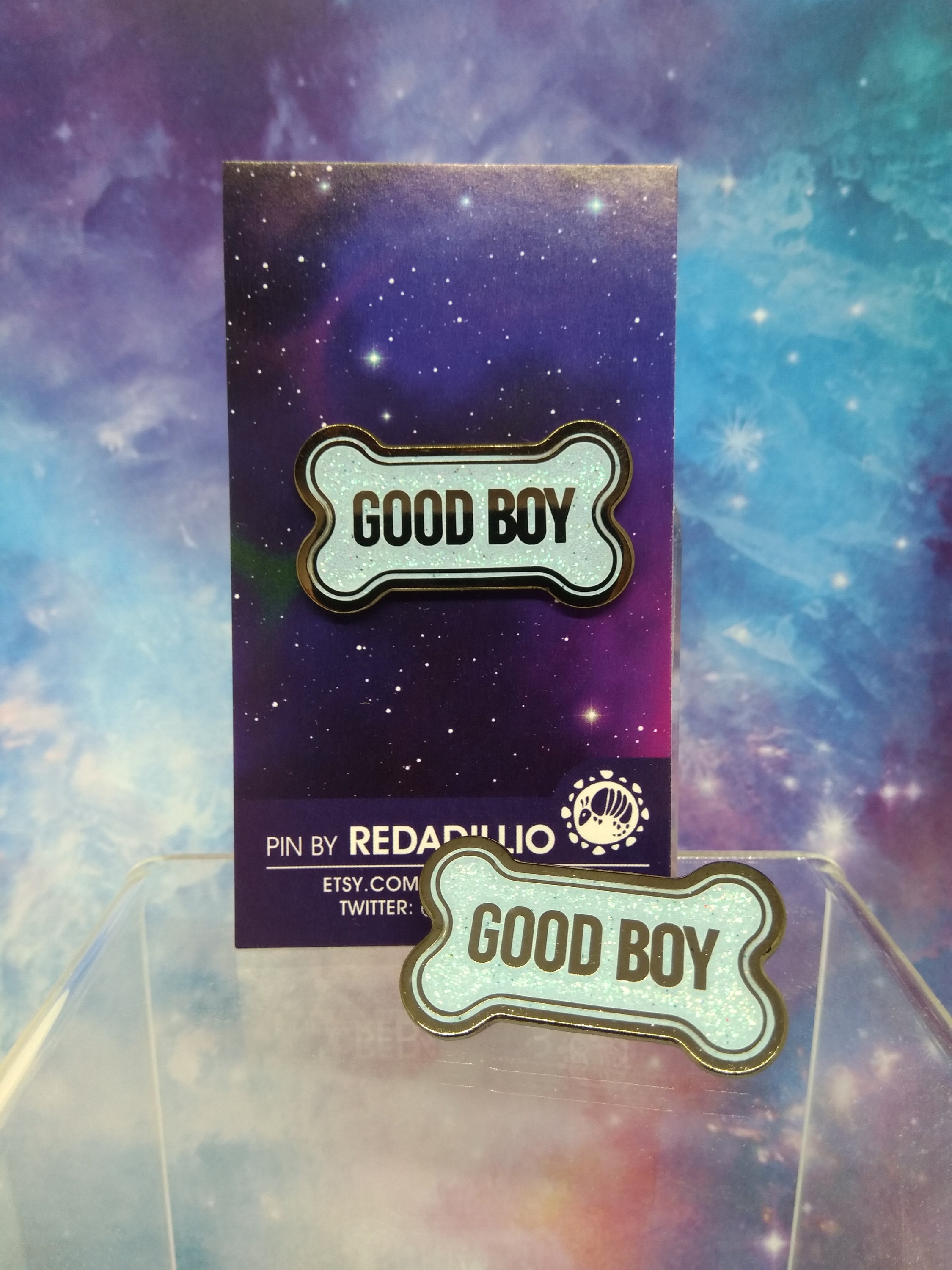 GOOD BOY Enamel Pin | Etsy