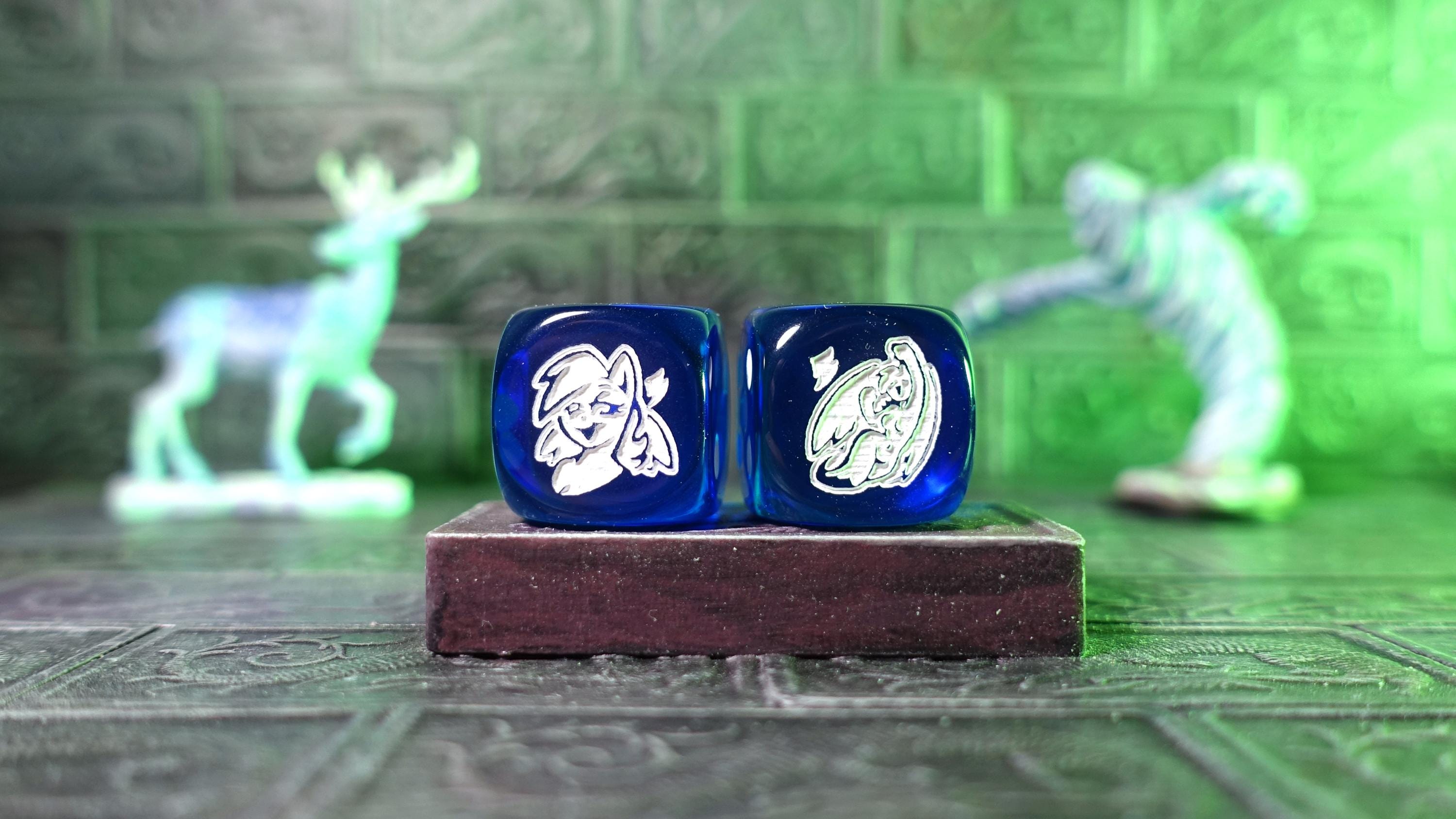 ENERGETIC PONY - Pair O'D6: A Pair of Dice for Board and Roleplaying ...