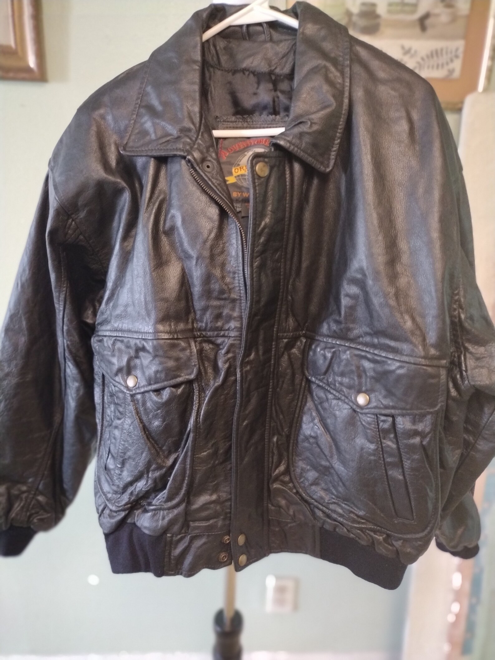 Wilson Leather Black Leather Adventure Bound Jacket Size L - Etsy