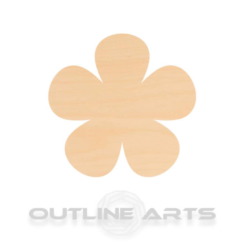 Wood Flower Shapes - Etsy
