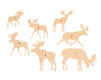 Unfinished Wooden Egret Shape Animal Wildlife Craft From 1 up to 46 DIY ...