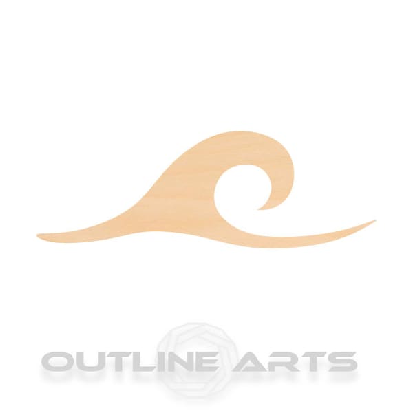 Wave Cutout - Etsy