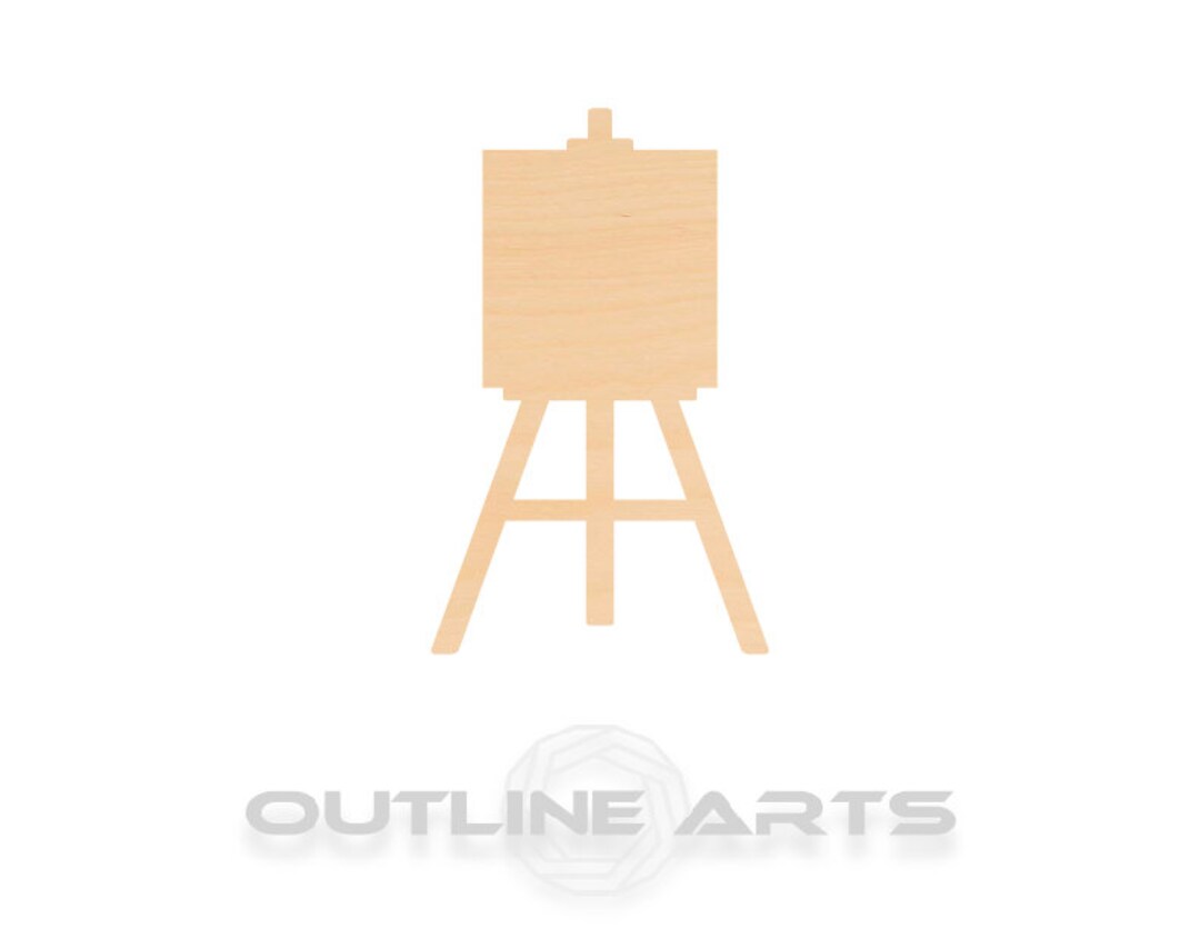 Unfinished Wooden Easel Shape Craft Supply bulk Pricing - Etsy