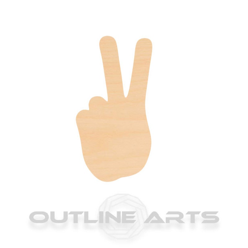 Peace Hand Sign - Etsy