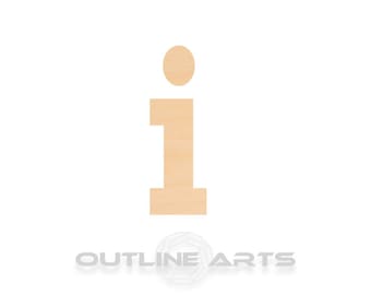 Letter L Cutout Shape, Wood Alphabet Crafting Cutout, DIY Letter Wall ...