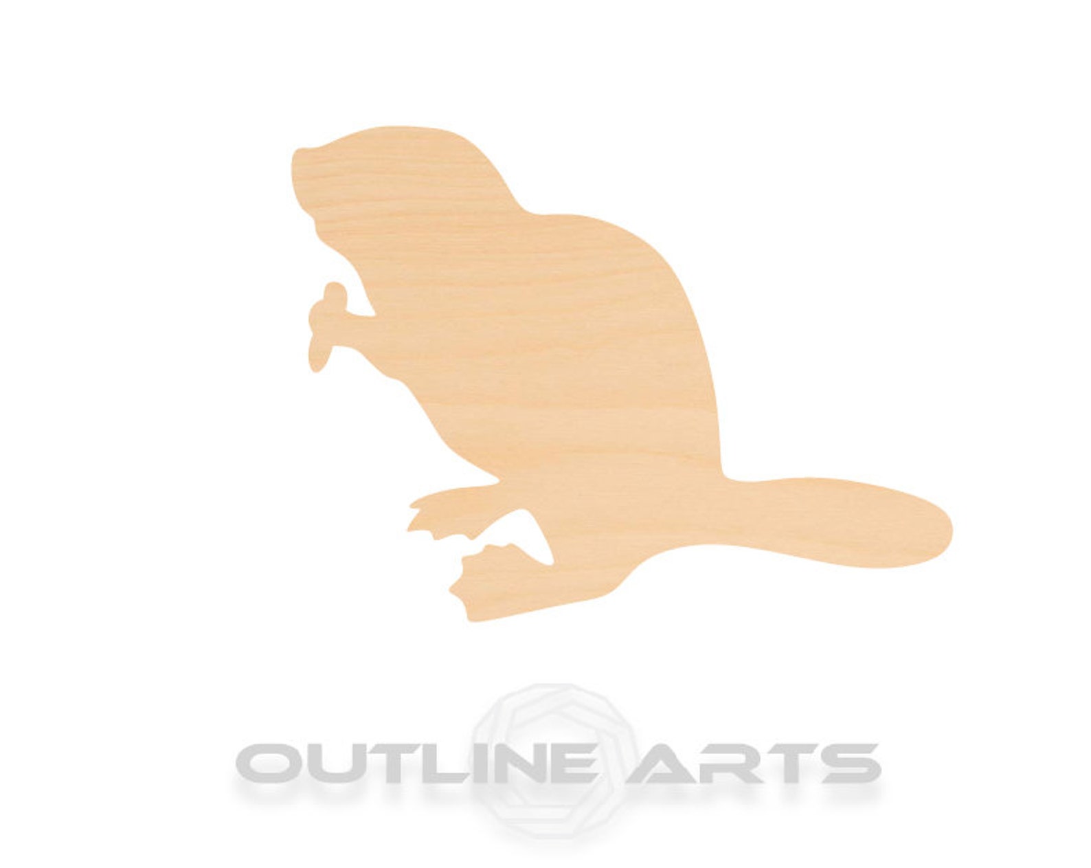 Unfinished Wooden Beaver Shape Craft Supply bulk Pricing - Etsy