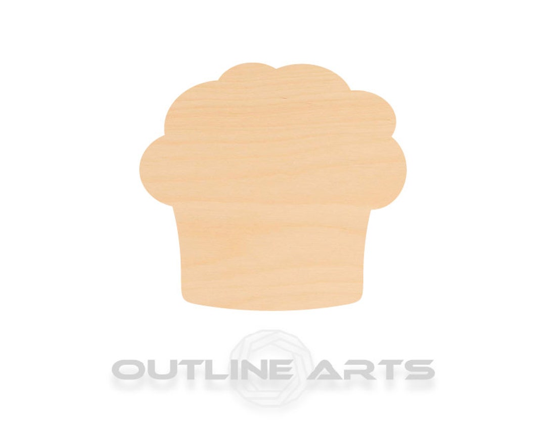 Birch Muffin Wood Cutout, Paintable Craft Shape (unfinished) - Etsy