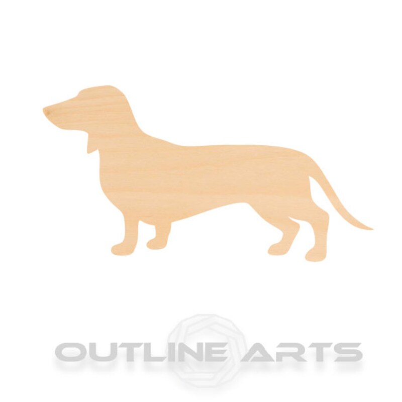 Dachshund Wood - Etsy