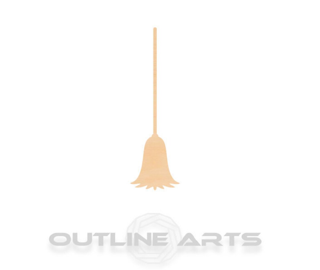 Birch Wood Broom Shape: Laser Cut Craft Supply - Etsy