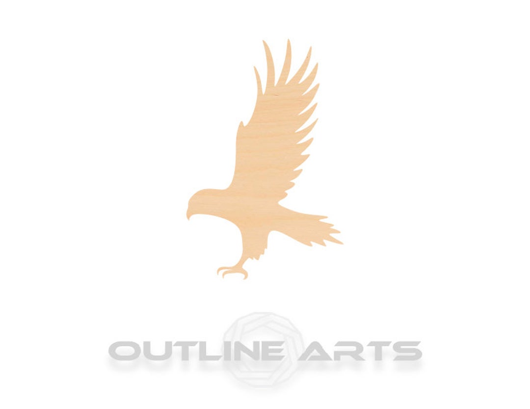 Unfinished Wooden Hawk Craft Shape - Etsy