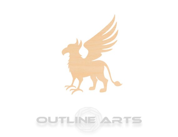 Unfinished Wooden Griffin Shape Craft Supply bulk Pricing - Etsy