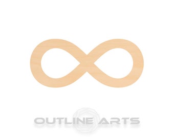 INFINITY SYMBOL Unfinished Wooden Craft Shape, Do It Yourself, DIY ...