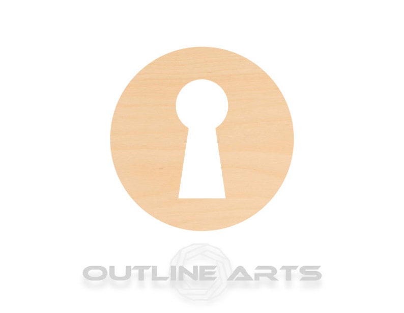 Unfinished Wooden Keyhole Shape Craft Supply bulk Pricing - Etsy