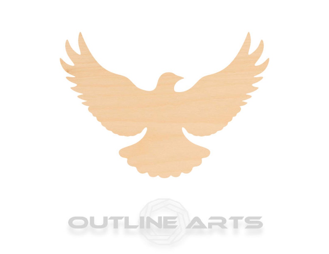 Unfinished Wooden Dove 2 Craft Shape - Etsy