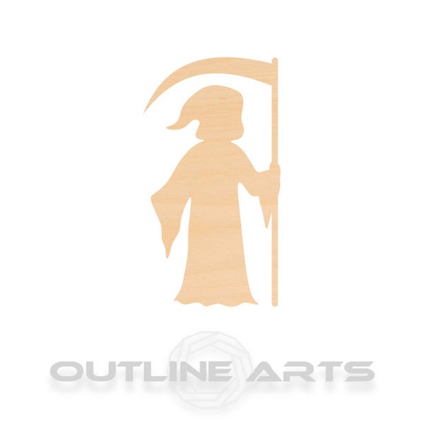 Wooden Grim Reaper - Etsy