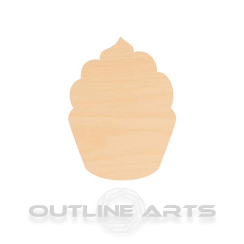 Cupcake Shape - Etsy