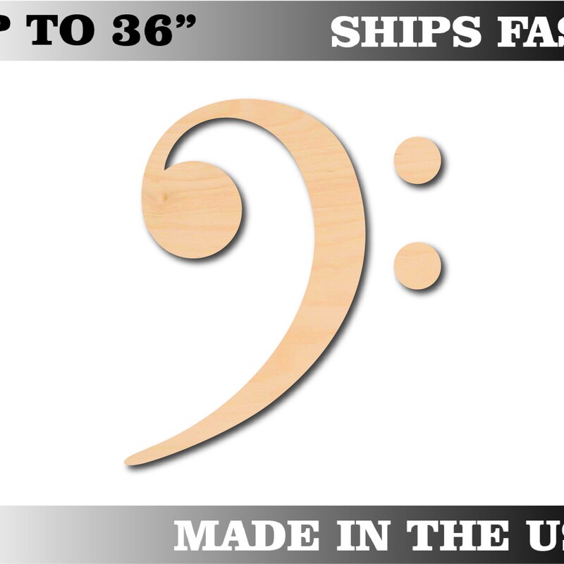 Bass Clef - Etsy