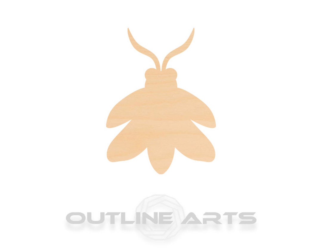 Unfinished Wooden Firefly Craft Shape - Etsy