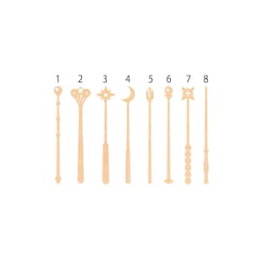 Unfinished Wooden Magic Wand Craft Shape - Etsy