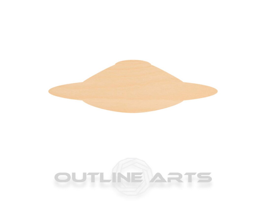 Unfinished Wooden Flying Saucer UFO Craft Shape - Etsy