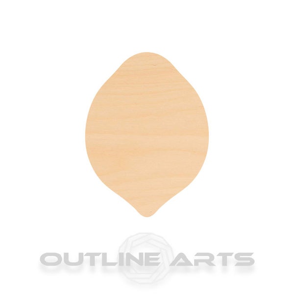 Lemon Wood Cutout - Etsy