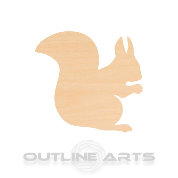 Wooden Squirrel - Etsy