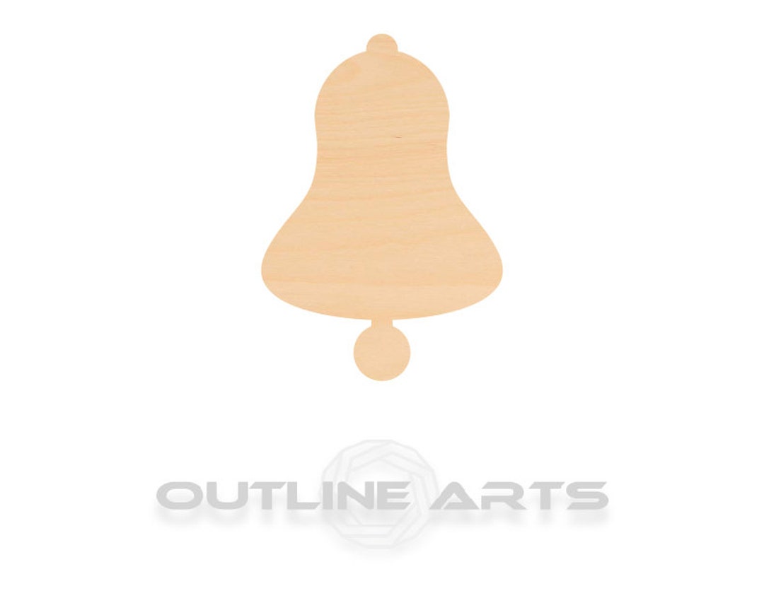 Birch Wood Bell Cutout - Laser-cut Unfinished Craft Shape - Etsy