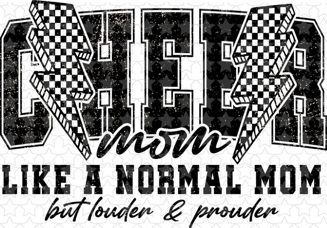 1195108 Cheer Mom Like a Normal Mom - Etsy
