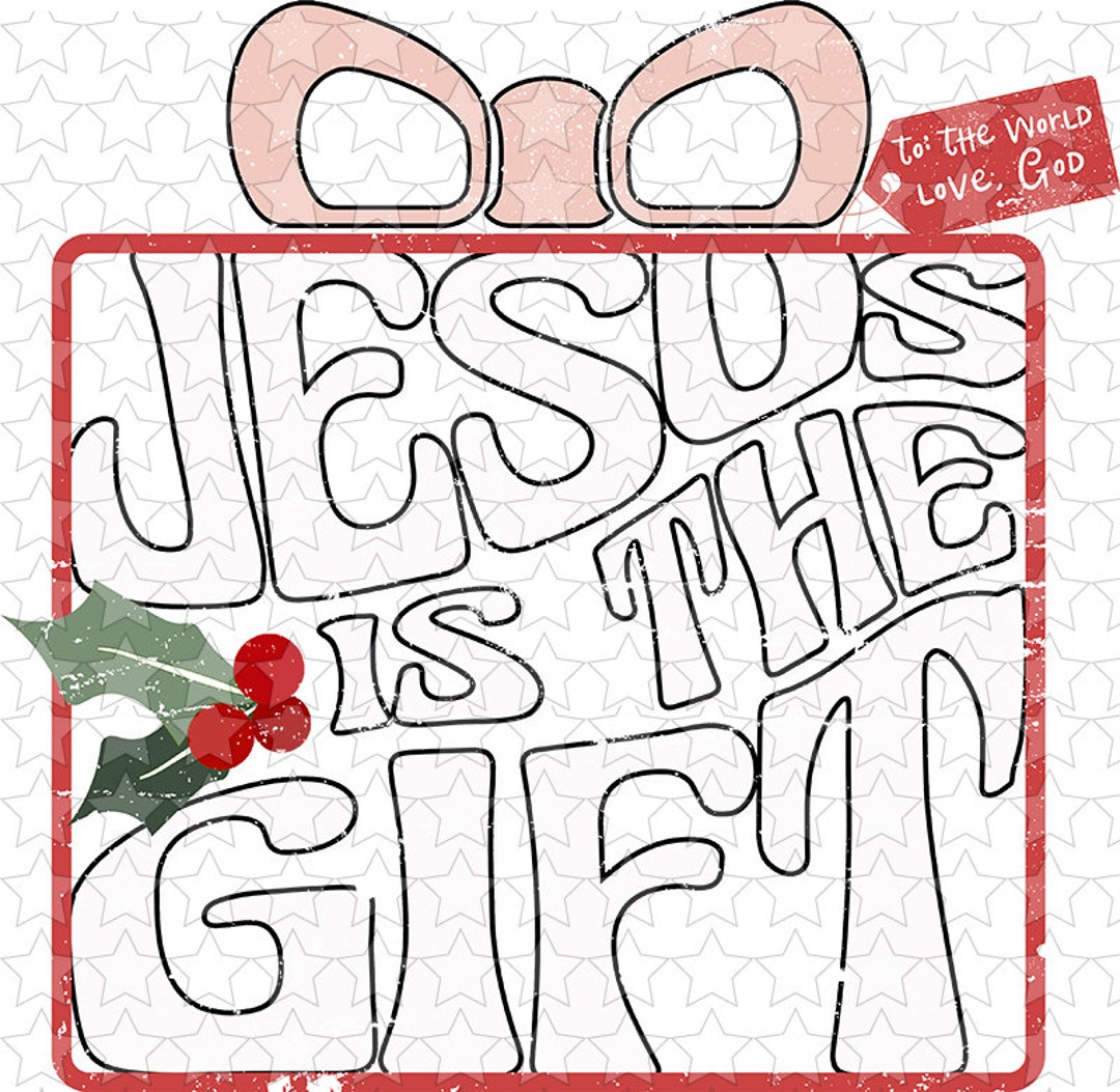 1136226 Jesus is the Gift - Etsy