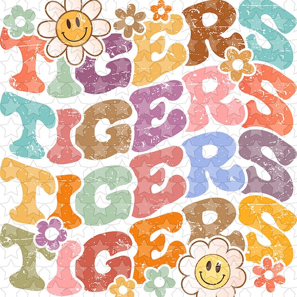 Dtf Transfers Tigers - Etsy