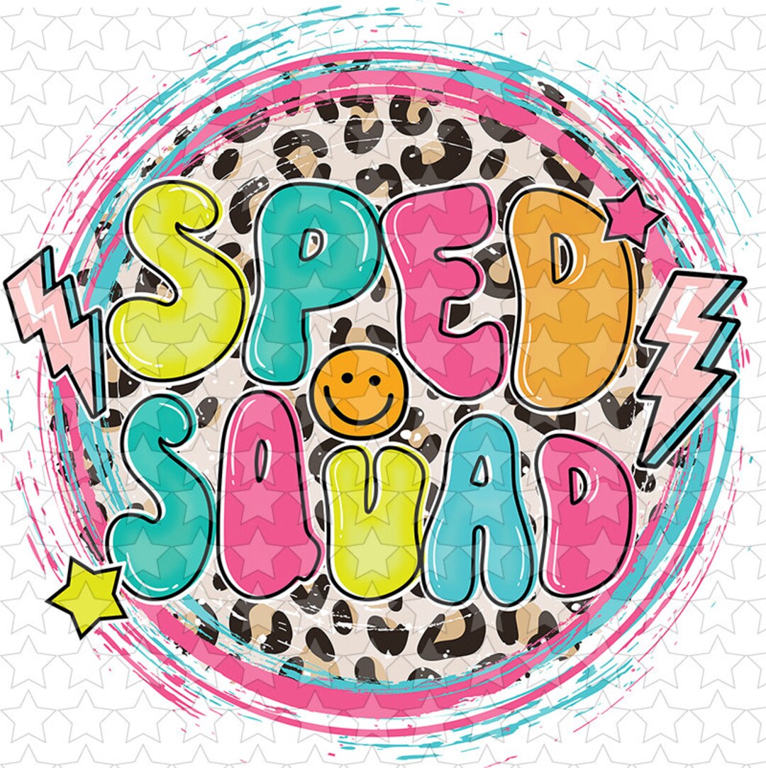 DTF TRANSFER 1128397 SPED Squad - Etsy