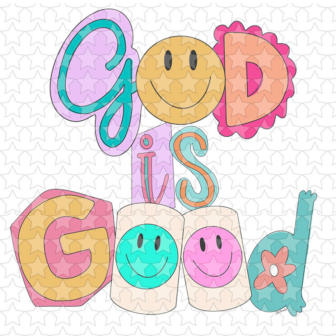 DTF TRANSFER 1133089 God is Good - Etsy