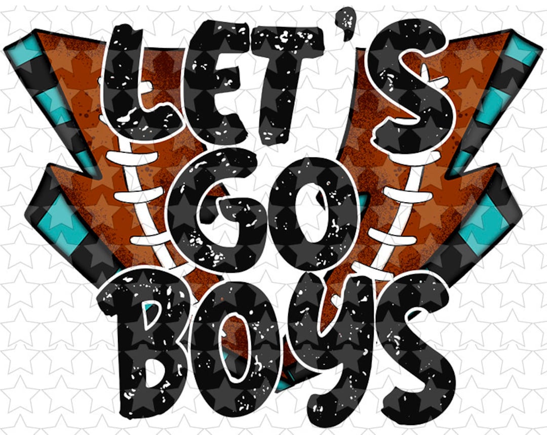 DTF TRANSFER 1128861 Let's Go Boys - Etsy