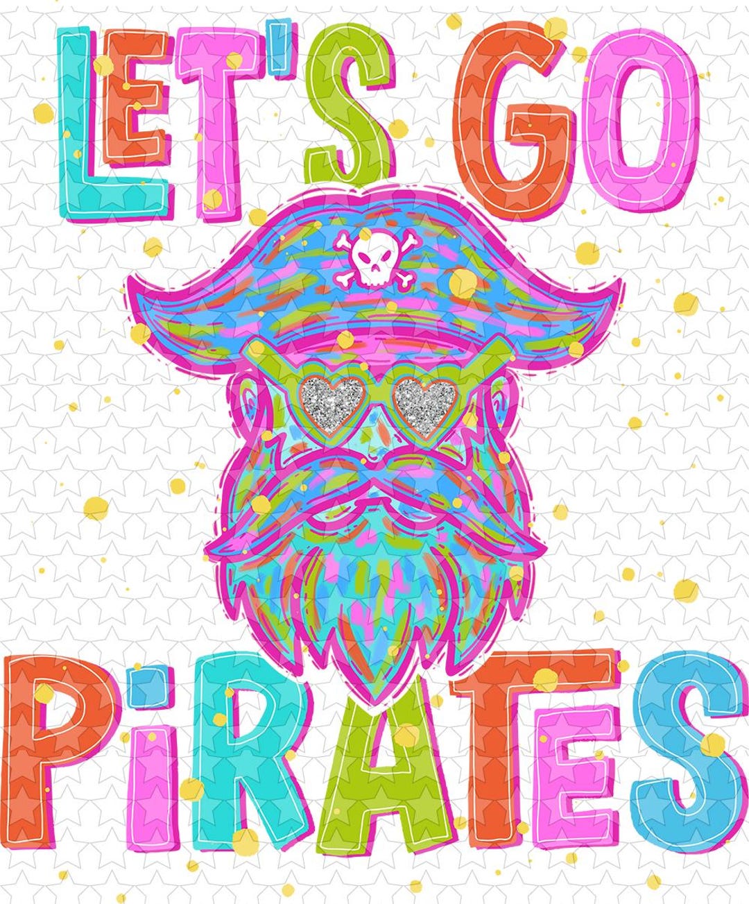 1194675 Neon Lets Go Pirates - Etsy