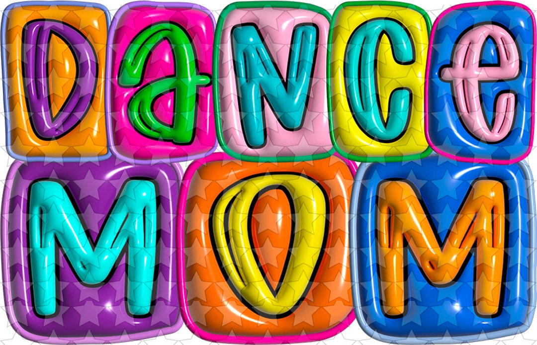 DTF TRANSFER Dance Mom - Etsy