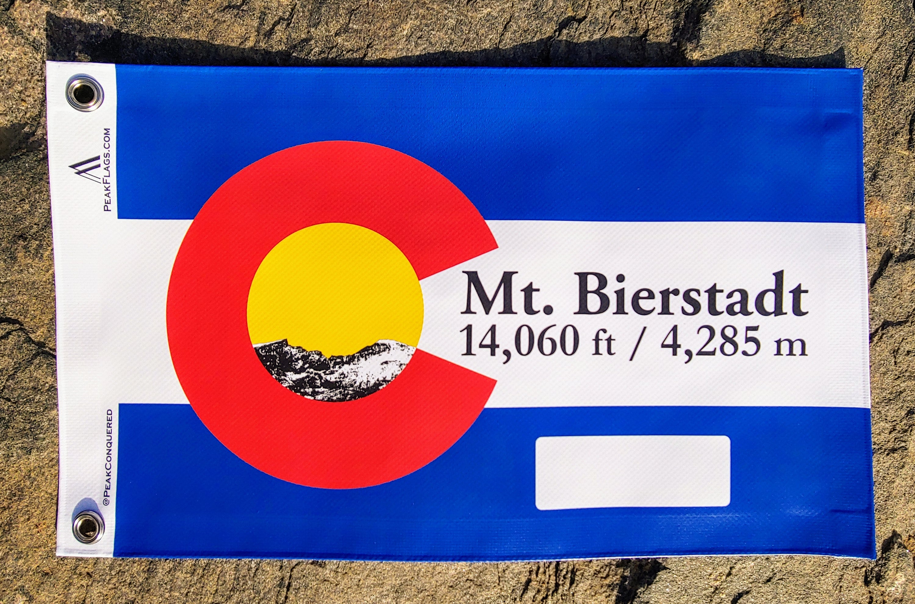 Mt. Bierstadt - Peak Flag - Etsy