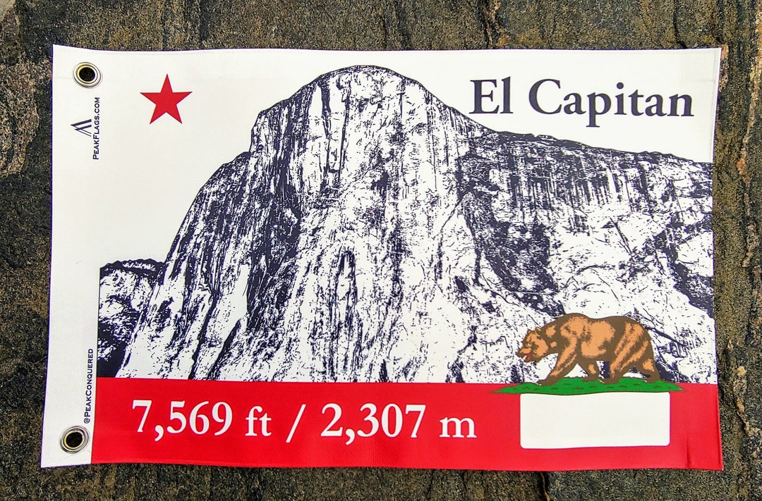 El Capitan - Peak Flag - Etsy